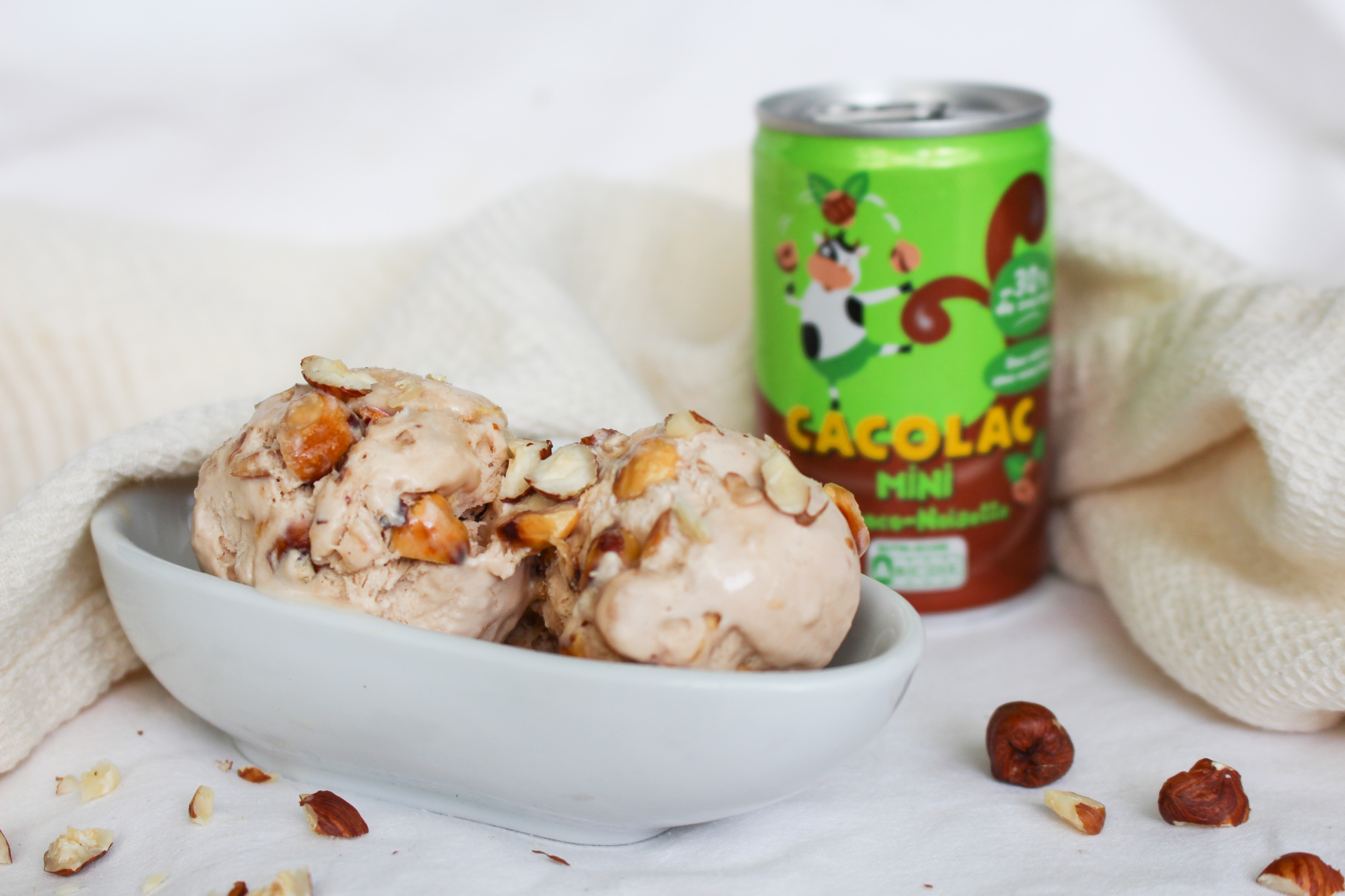 Recette Glace à La Noisette And Cacolac Sans Sorbetière